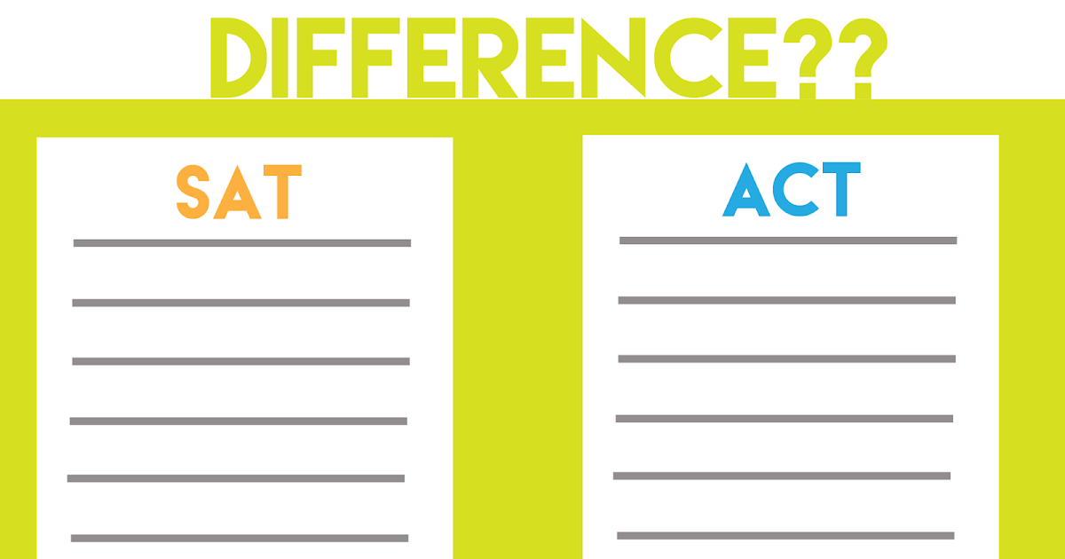 SAT vs. ACT | What's the Big Difference?