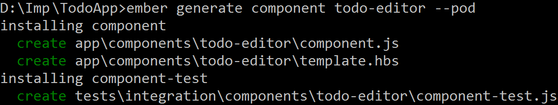Create a ToDo App in Ember.js - Part 2 - Coding Defined Create a ToDo App in Ember.js - Part 2 - Coding Defined