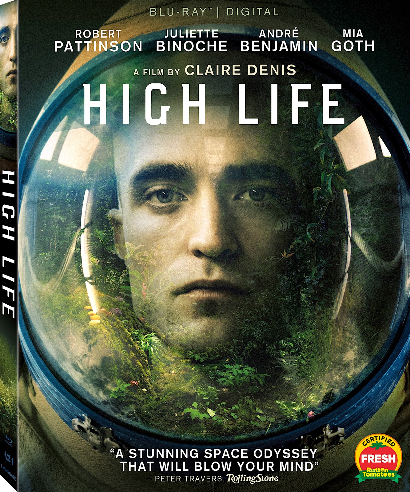 blu-ray and dvd covers: A24 BLU-RAYS