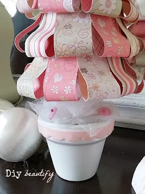 Paper Loop Trees - DIY Beautify - Creating Beauty at Home