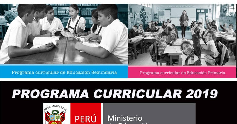 Programación curricular inicial,primaria y secundaria.| MINEDU 2019 ...