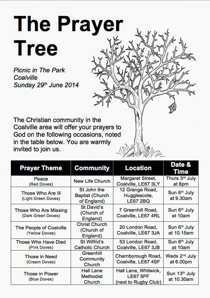 St Wilfrid's, Coalville and Holy Cross, Whitwick: Prayer Tree