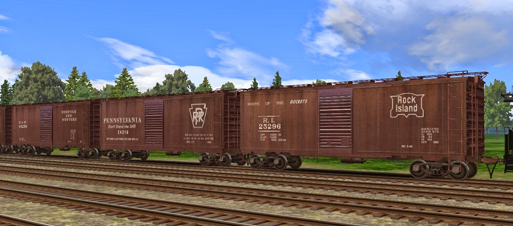 Golden Age of Railroading: More RWA Route Project Rolling Stock