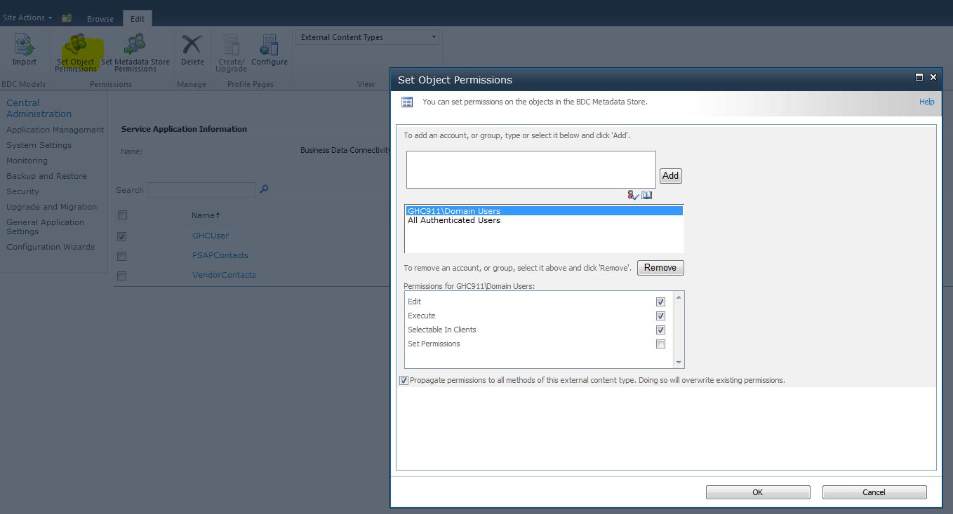 SharePoint Journey: Active Directory data as SharePoint 2010 list using BDC