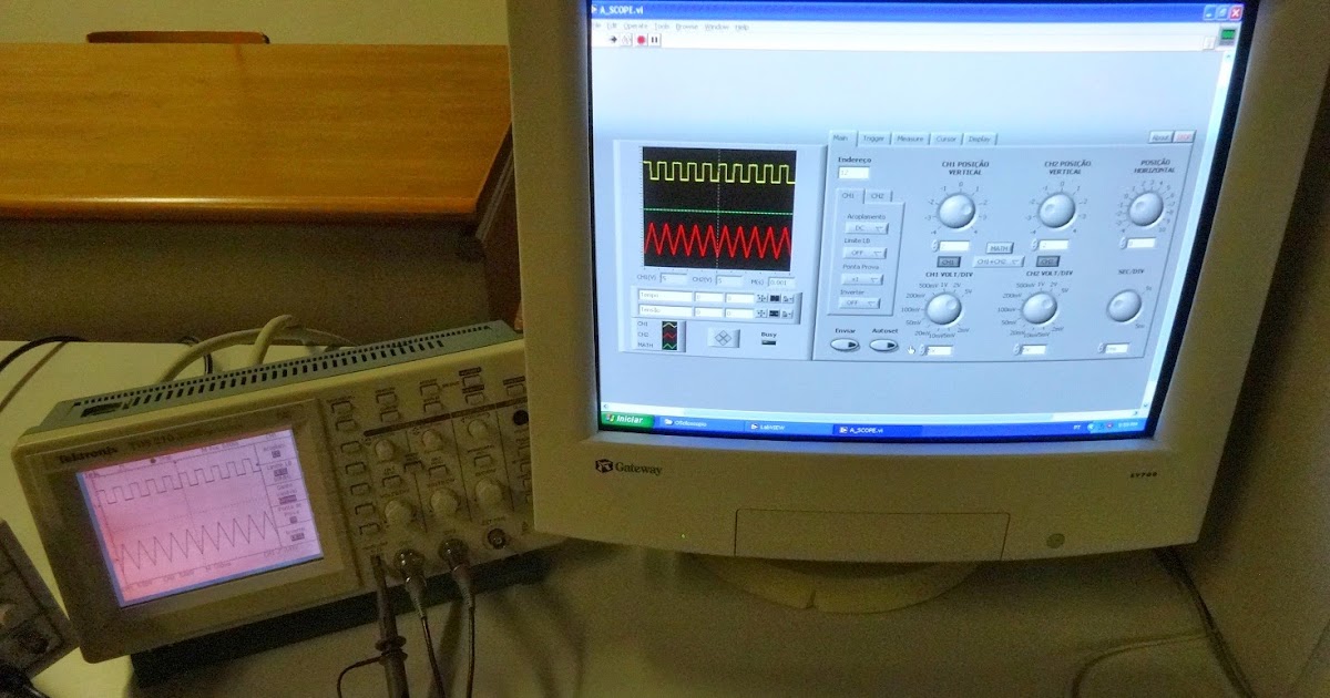 The Fragmentation Paradox: TDS210 Oscilloscope on LabVIEW over GPIB ...