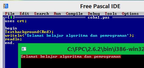 Fungsi Input dan Output dalam Turbo Pascal - Blog for Learning