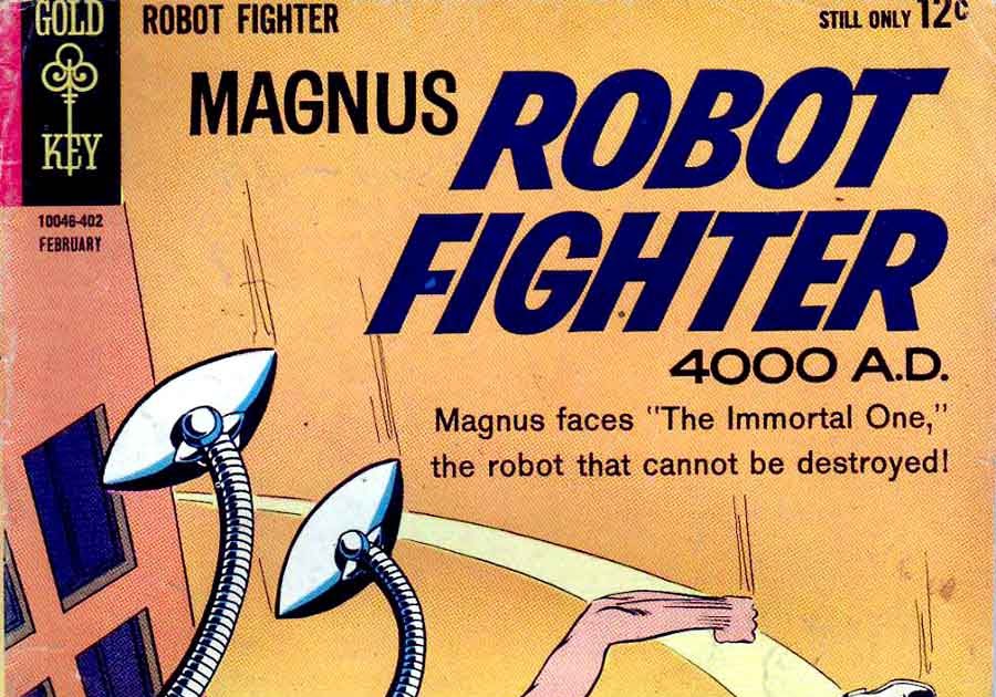 Magnus Robot Fighter #5 - Russ Manning art & cover - Pencil Ink
