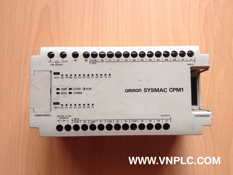 Omron PLC - CPM1-20CDR-A - VNPLC.COM - Mua bán PLC, HMI, Biến tần ...