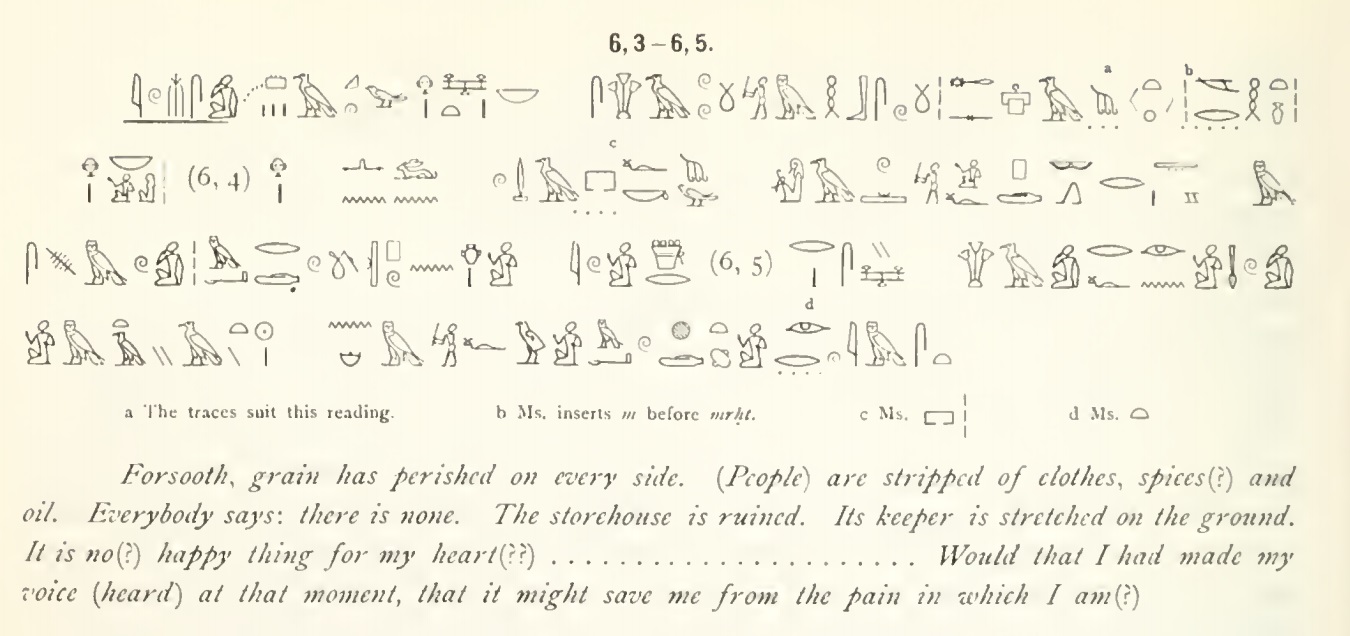 Deep Biblical: Ipuwer Papyrus