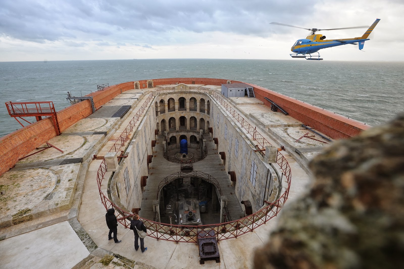 Fort Boyard, France -The construction of the fort was first considered ...