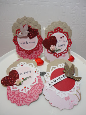 Heidi's Happenings........: Valentine Tags with Gina's Designs
