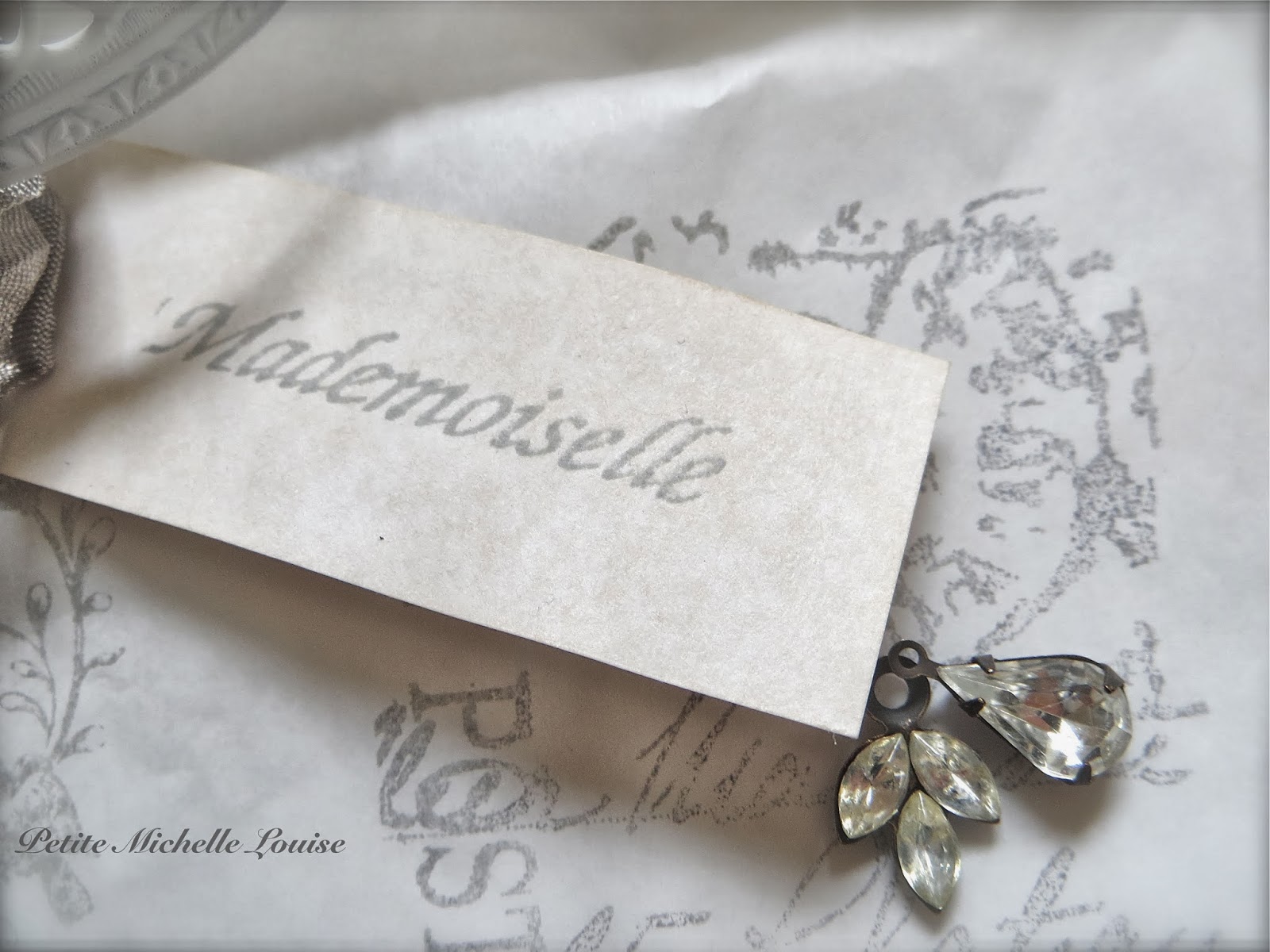 Petite Michelle Louise: "Merci" Mademoiselle....