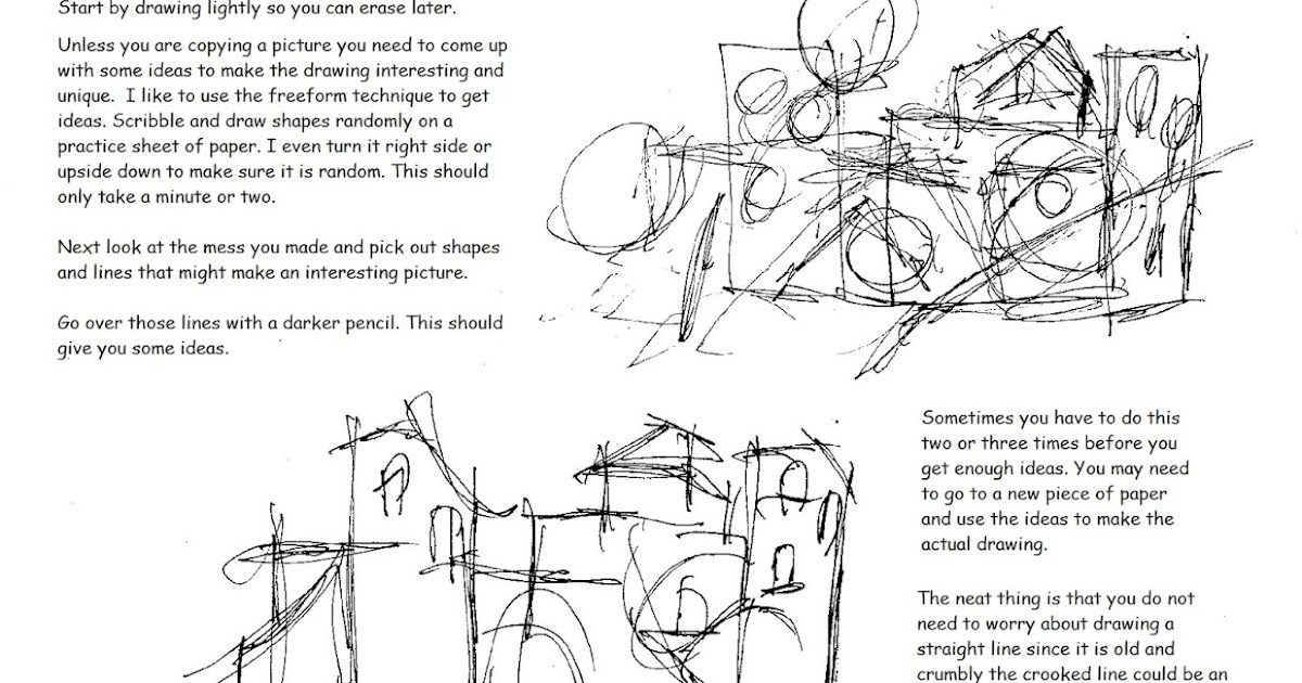 How to Draw Worksheets for The Young Artist: Printable How To Draw The ...