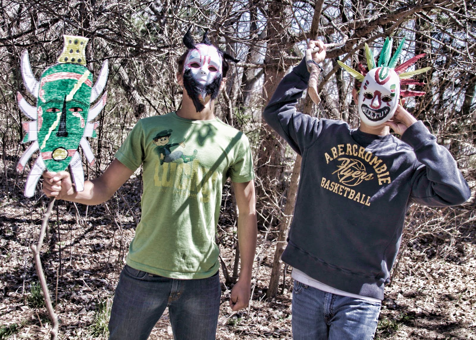 2011 Masks | Mr. Smith's "Lord of the Flies" Masks in Nature