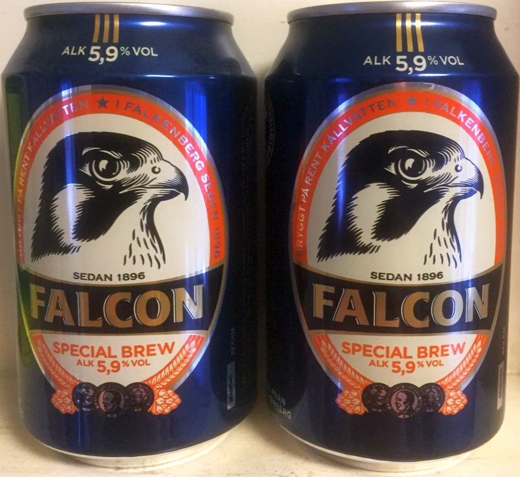 Burk-Bloggen: Falcon Special Brew ALK 5,9% VOL (gränshandelsburk) : ny ...