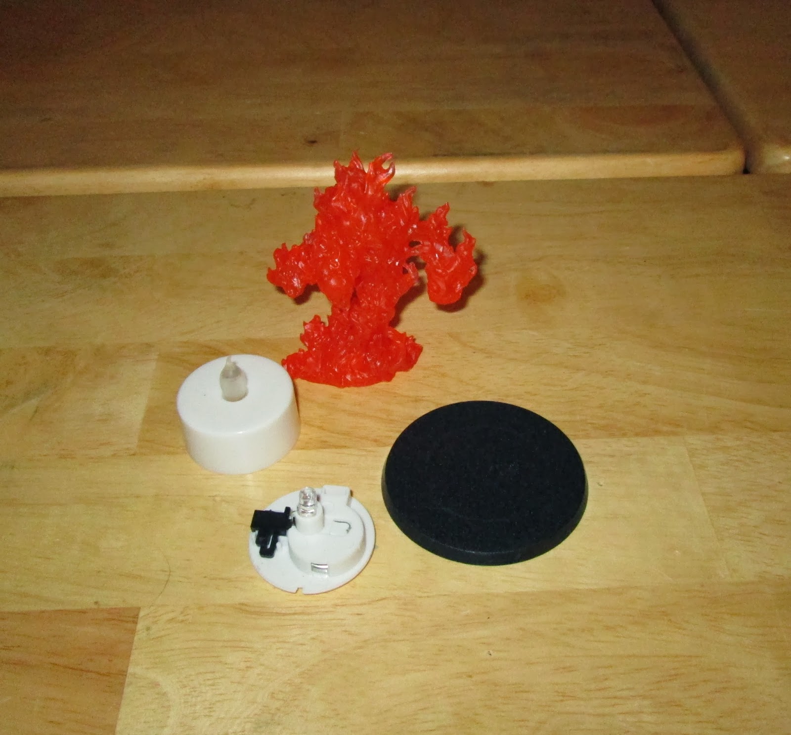 Illuminated Reaper Bones Large Fire Elemental