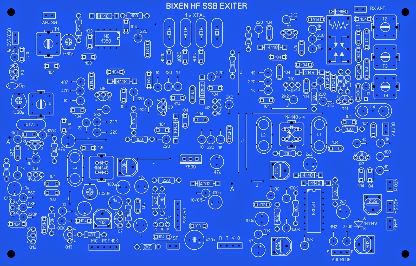 BIXEN SSB EXITER ~ YC3LVX