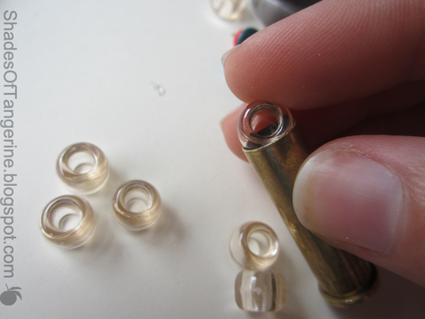 Shades Of Tangerine: Bullet Necklace (DIY)