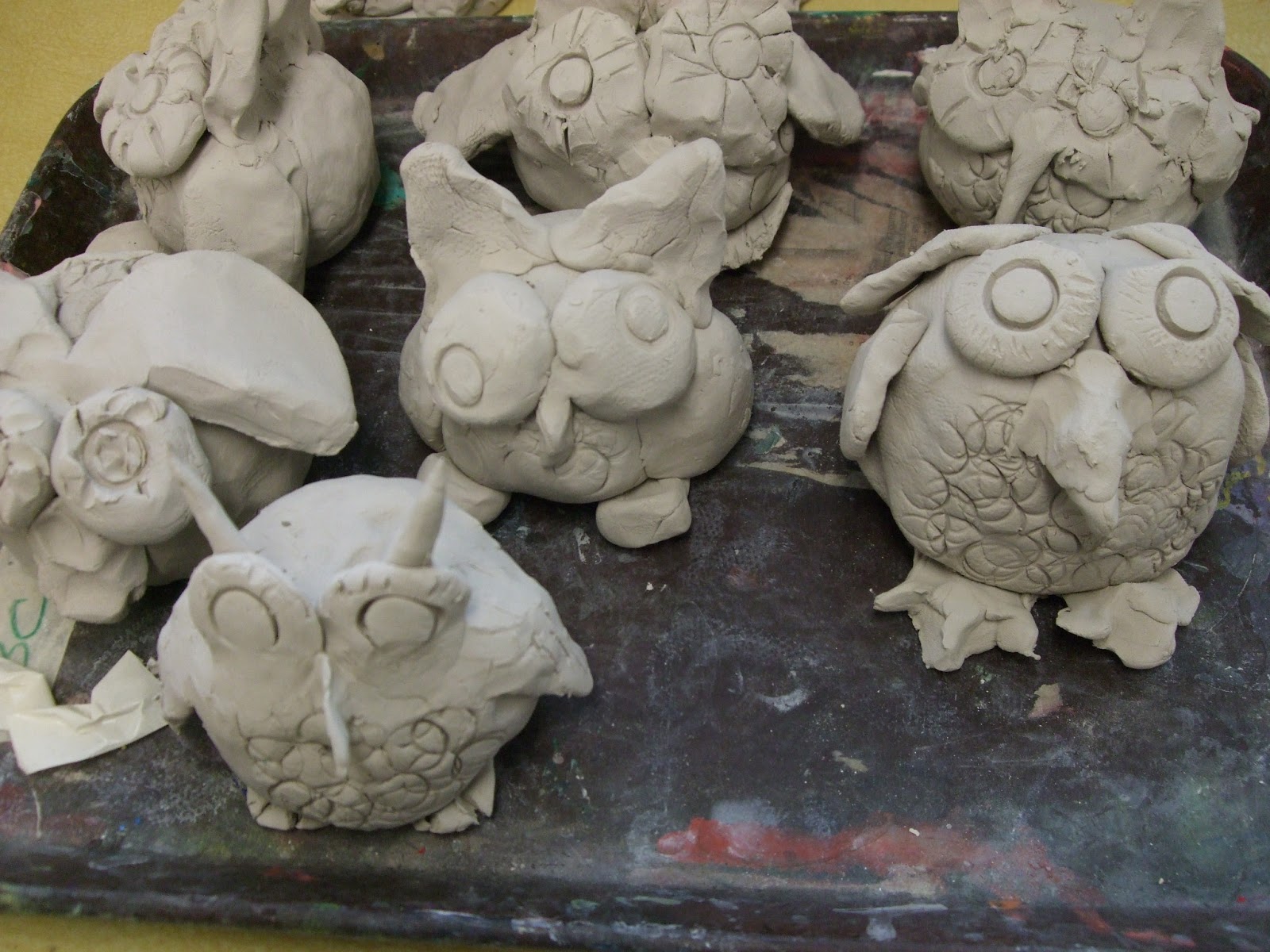 Mrs Doherty's Art Room: Fall Clay Projects