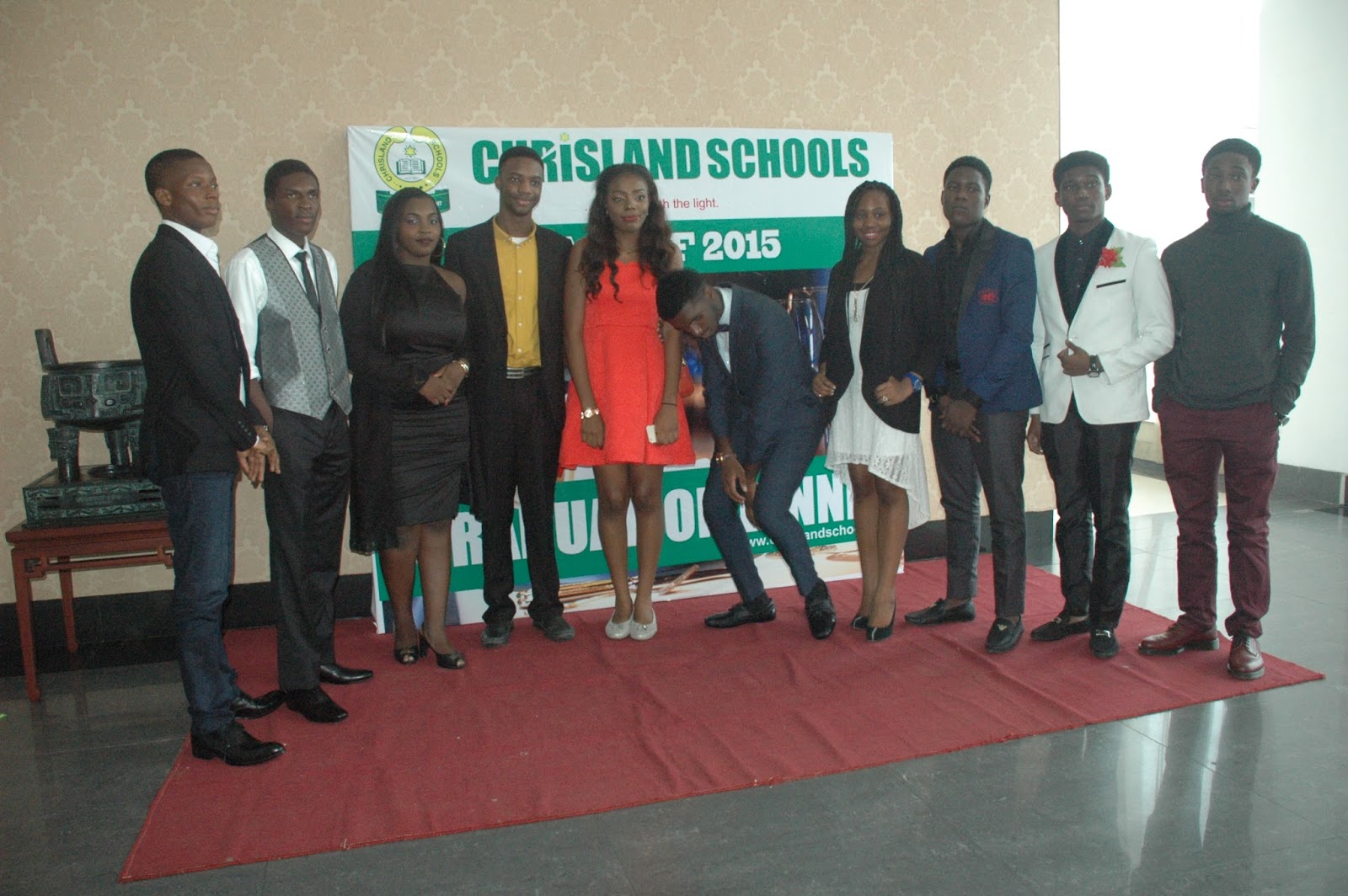 CHRISLAND SCHOOLS LIMITED, YEAR 12 STUDENTS’DINNER