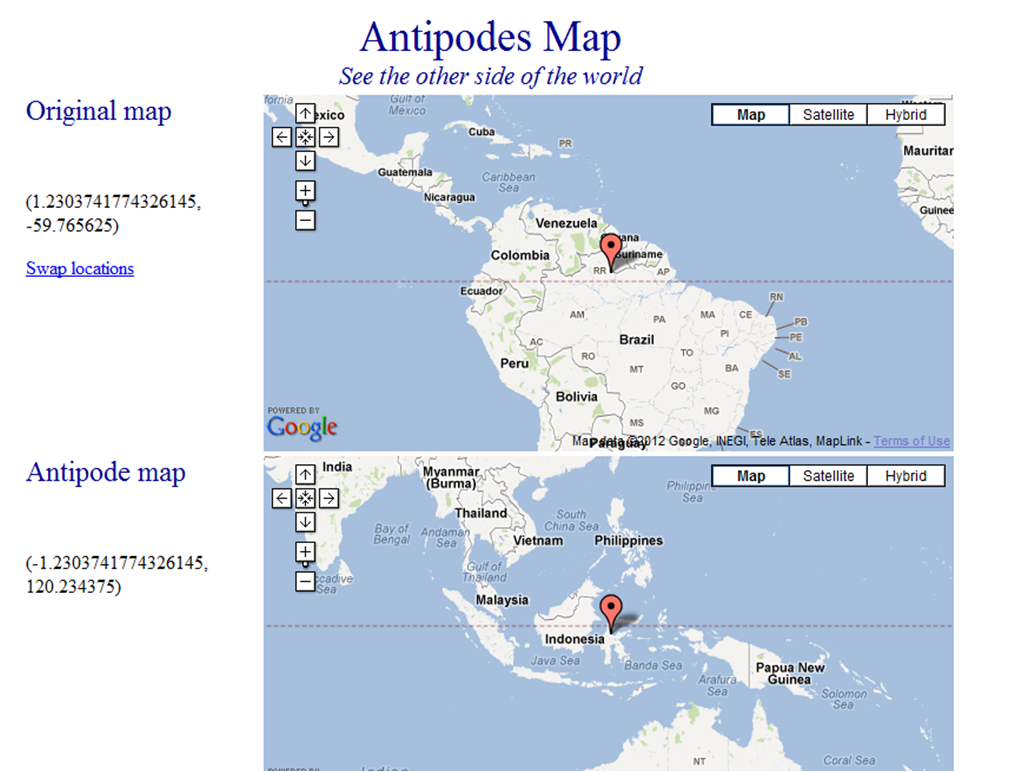 PhilosFX: Antipodes Map