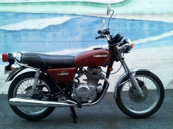 Original Unmolested, 1977 Kawasaki KZ200 - Old Had Better