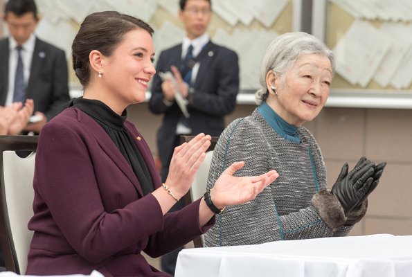 Duke Henri's and Alexandra's state visit to Japan 2nd day
