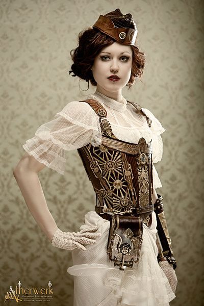 Steampunk Fashion Guide: Leather and Lace