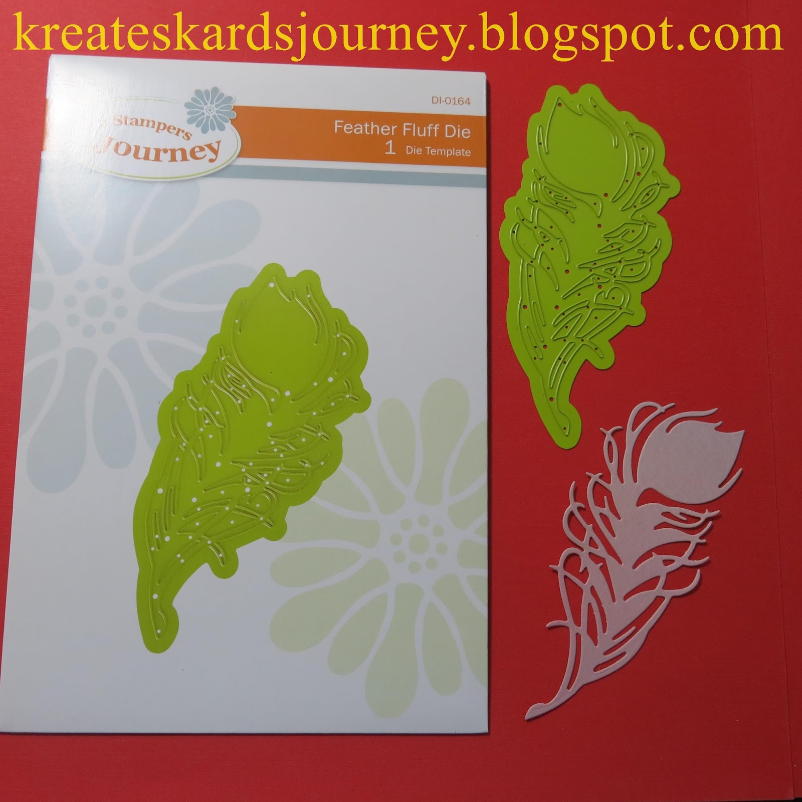 KreatesKards Journey: Fun Stampers Journey Leaf and Feather Dies ...