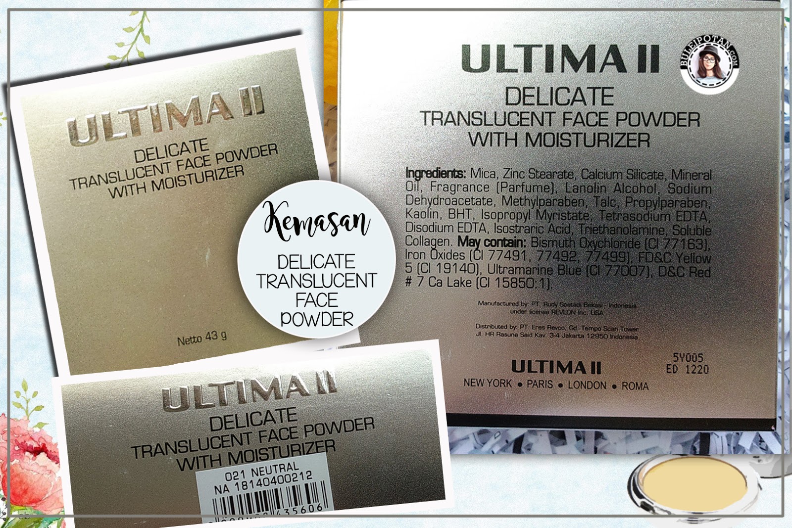 [Product Review] : Cari Foundation bagus? Lirik ULTIMA II deh ...