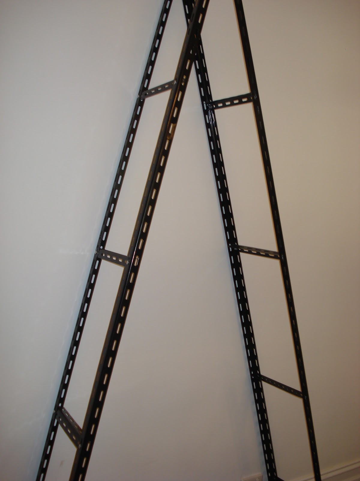 Inspired Passions: DIY Climbing Ladder Shelf
