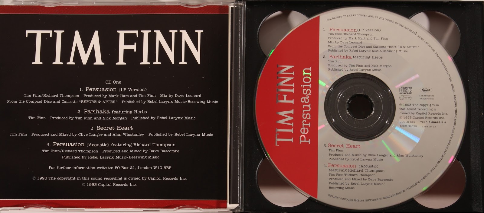 New Zealand Musiceum: Tim Finn and Neil Finn solo
