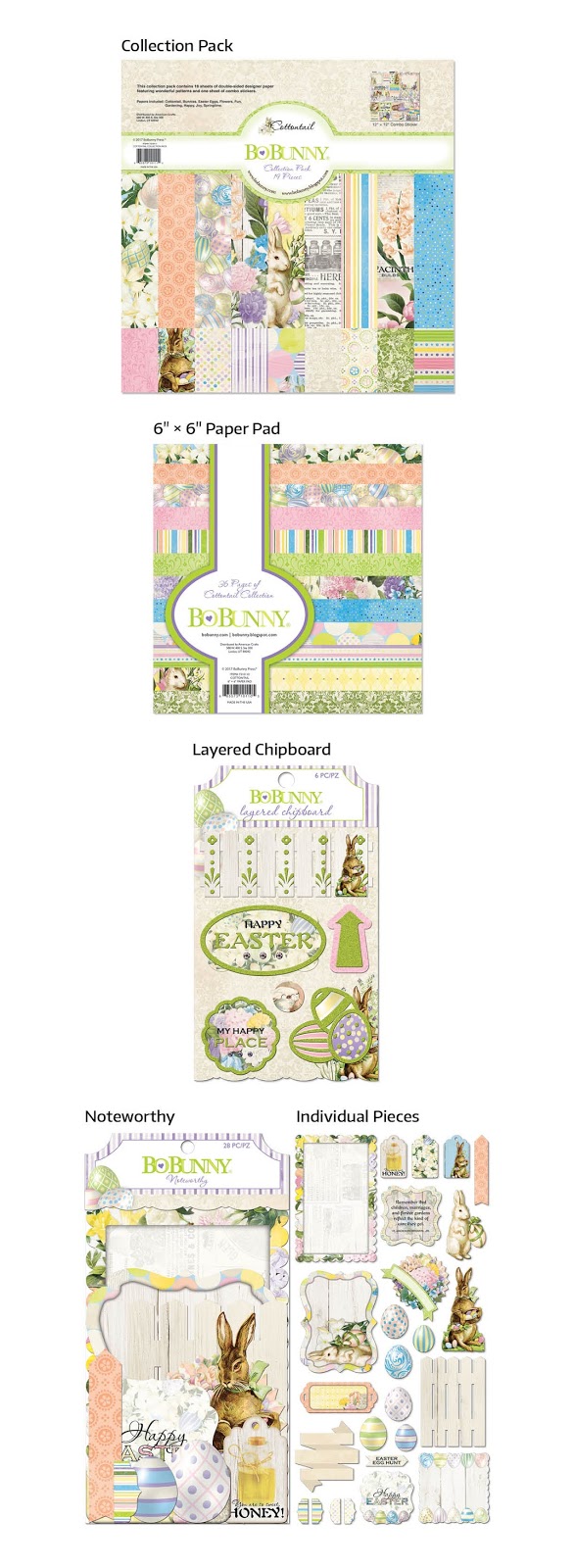 The BoBunny Blog: INTRODUCING!!!! . . . Cottontail - A NEW Collection ...