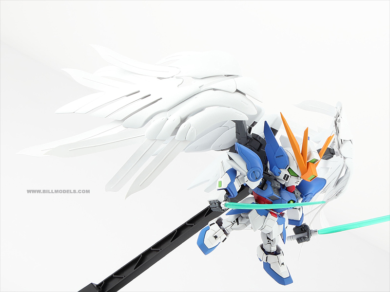 SD Wing Gundam Zero Custom customized build