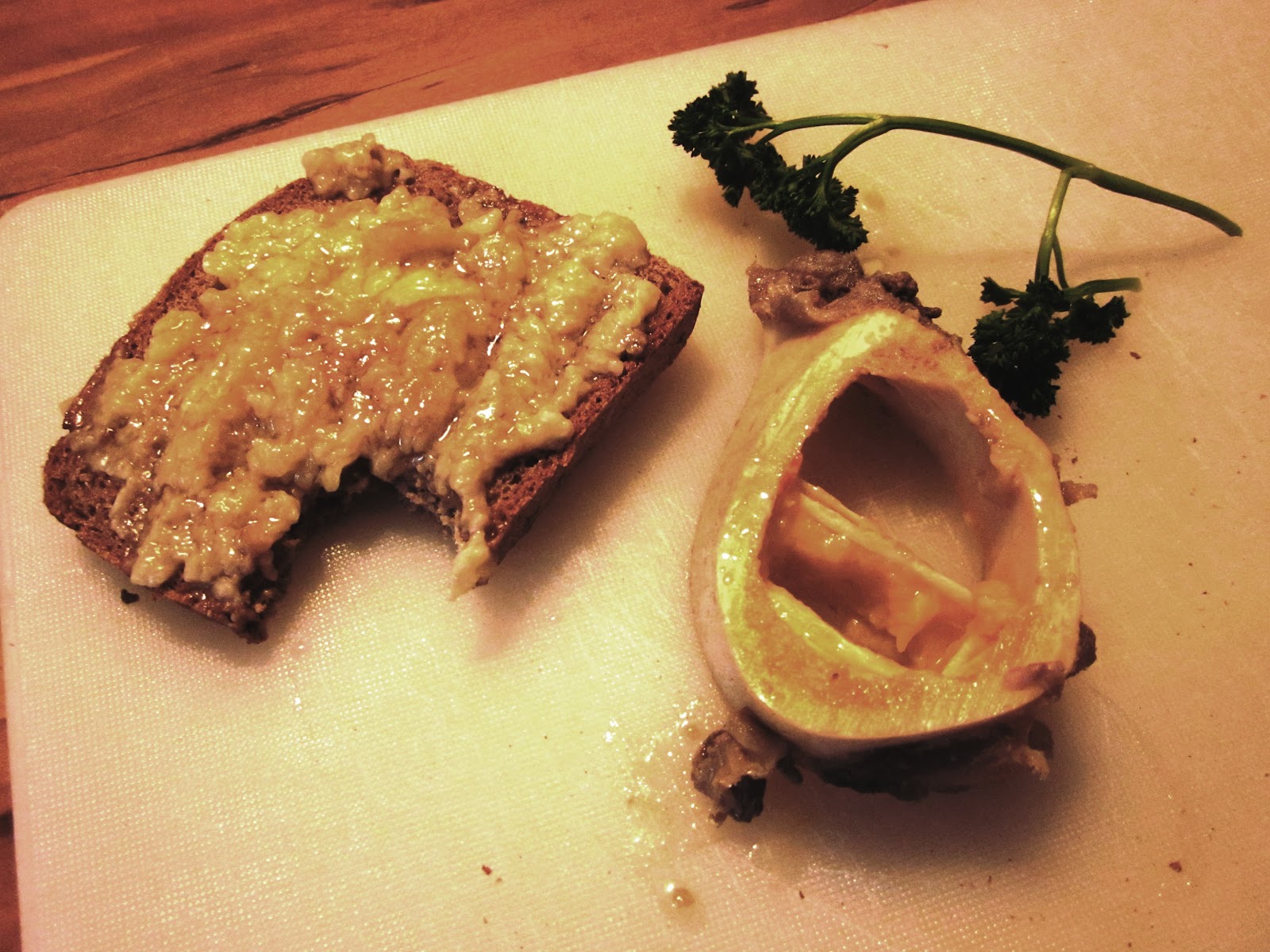 The life is good kitchen: Bone marrow and beef broth