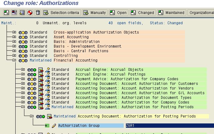 SAP FICO Professionals: Authorization group for OB52