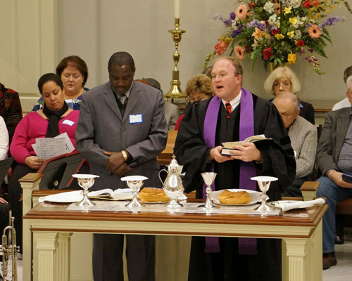 southern orders: IS CHRIST PRESENT IN PROTESTANT SERVICES?