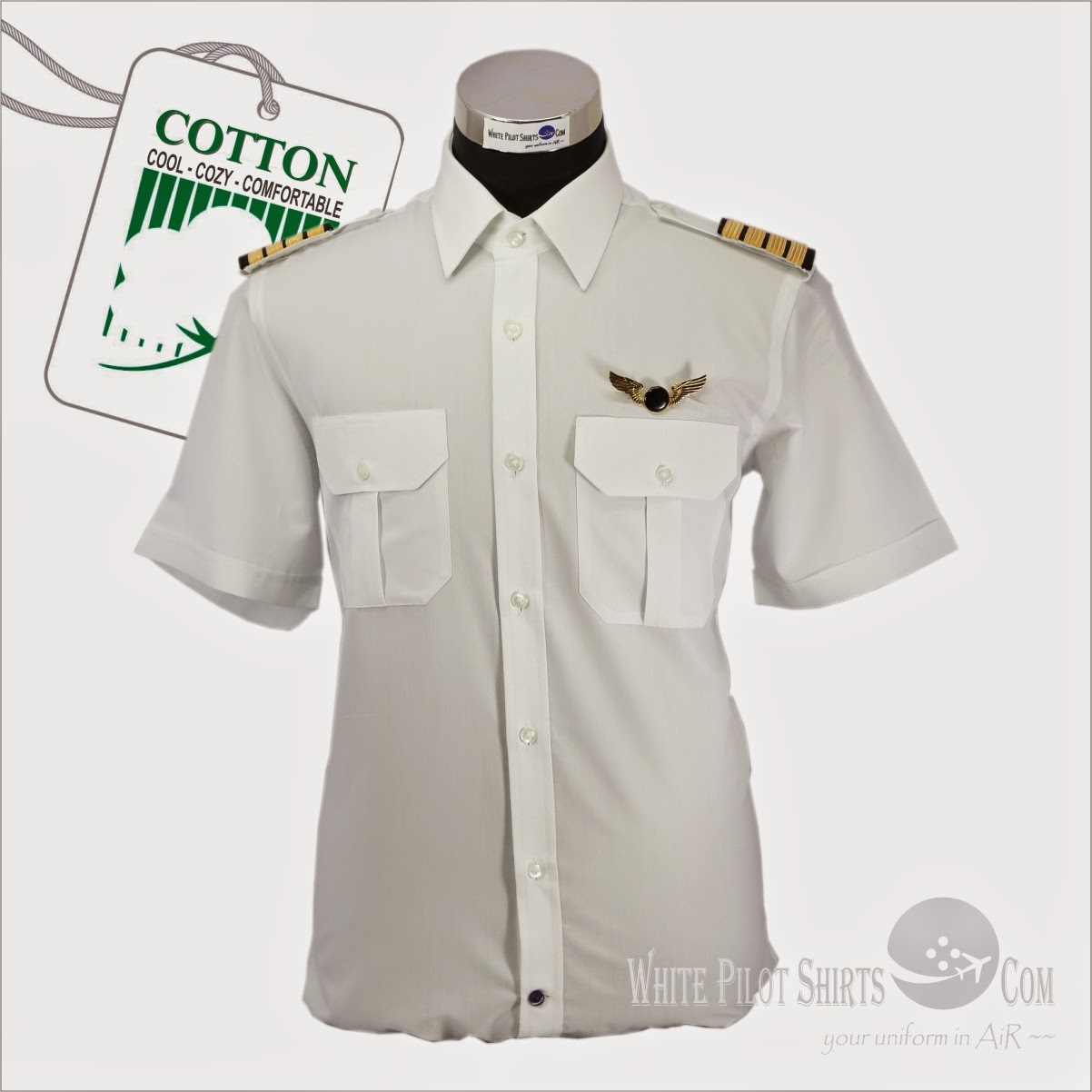 Made to Measure Pilot Uniform Shirts Available for Pilots now in UK and ...