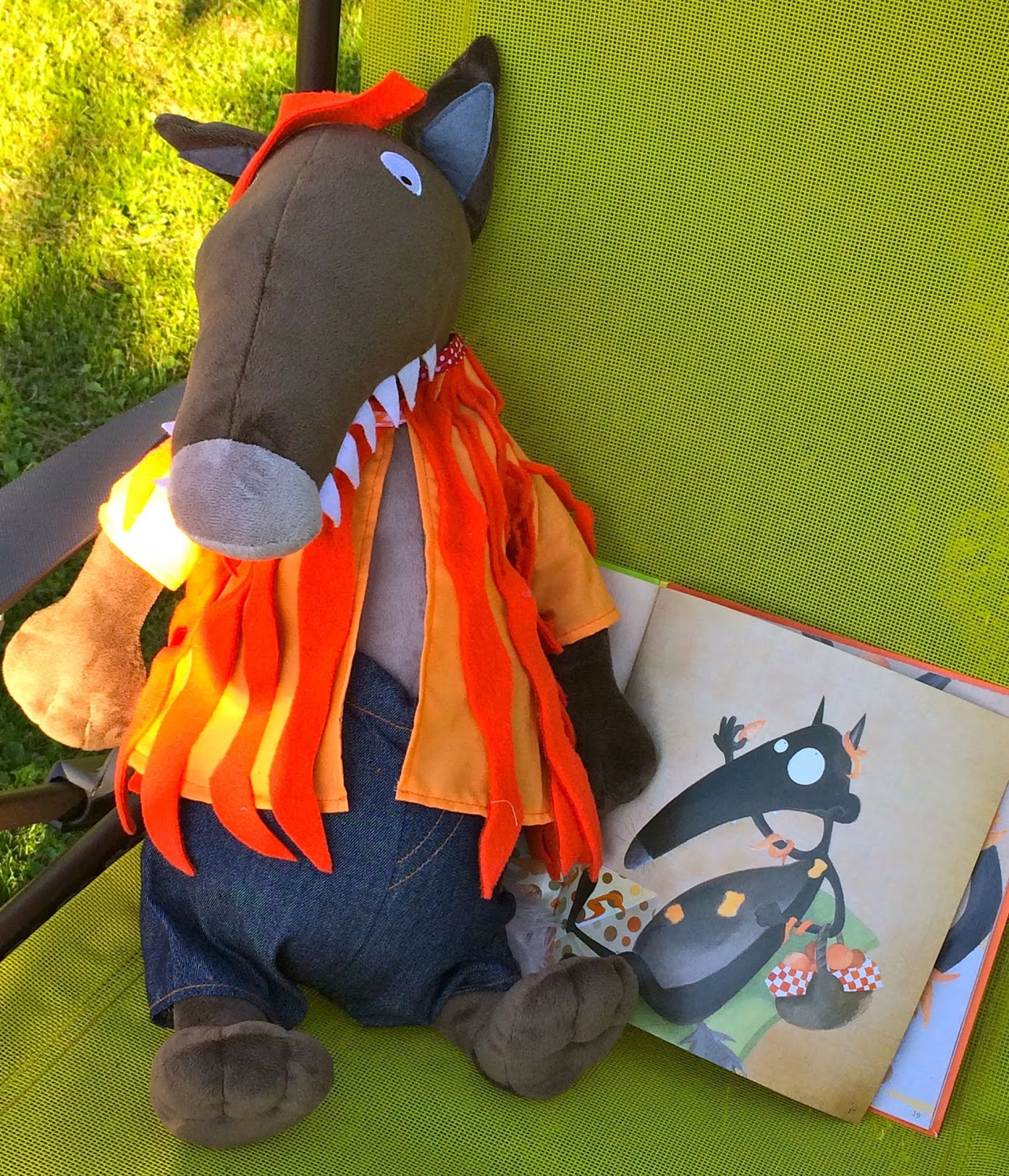 Miss Sa.Cha : Le loup qui voulait changer de couleurs