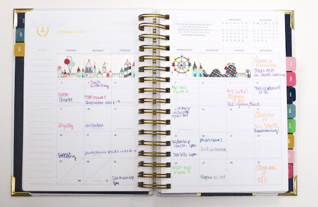 Simplified Planner Organization