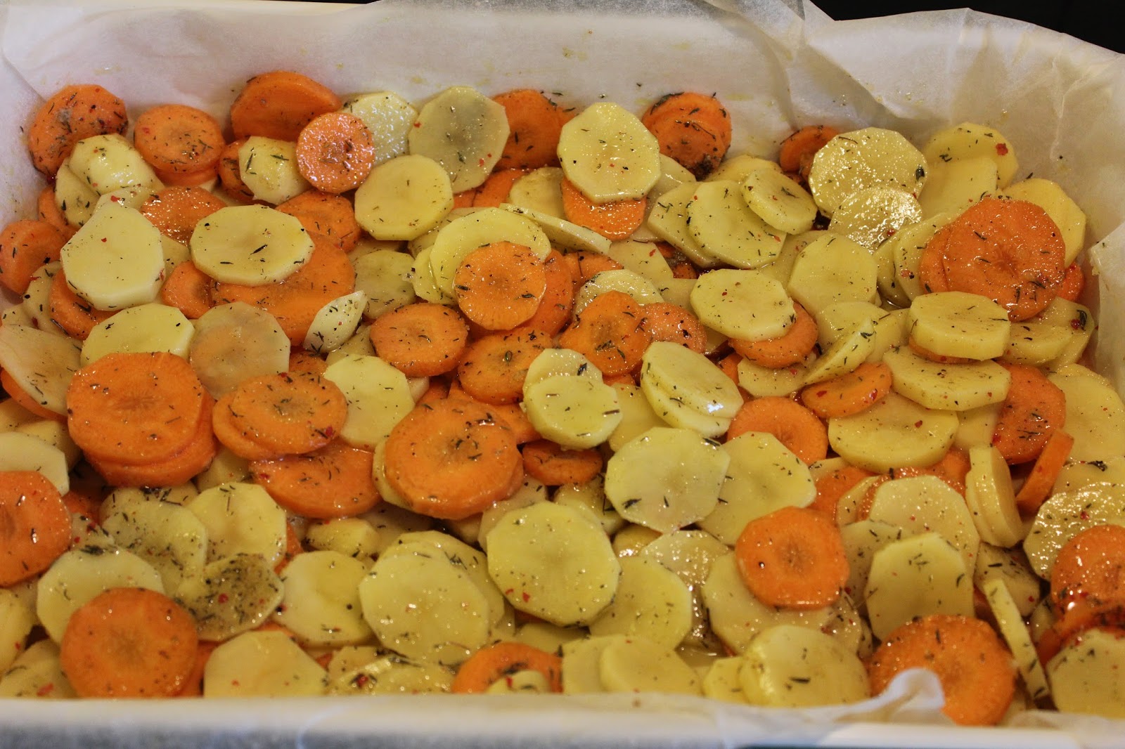 Mat och bak: Potatis och morot i ugn