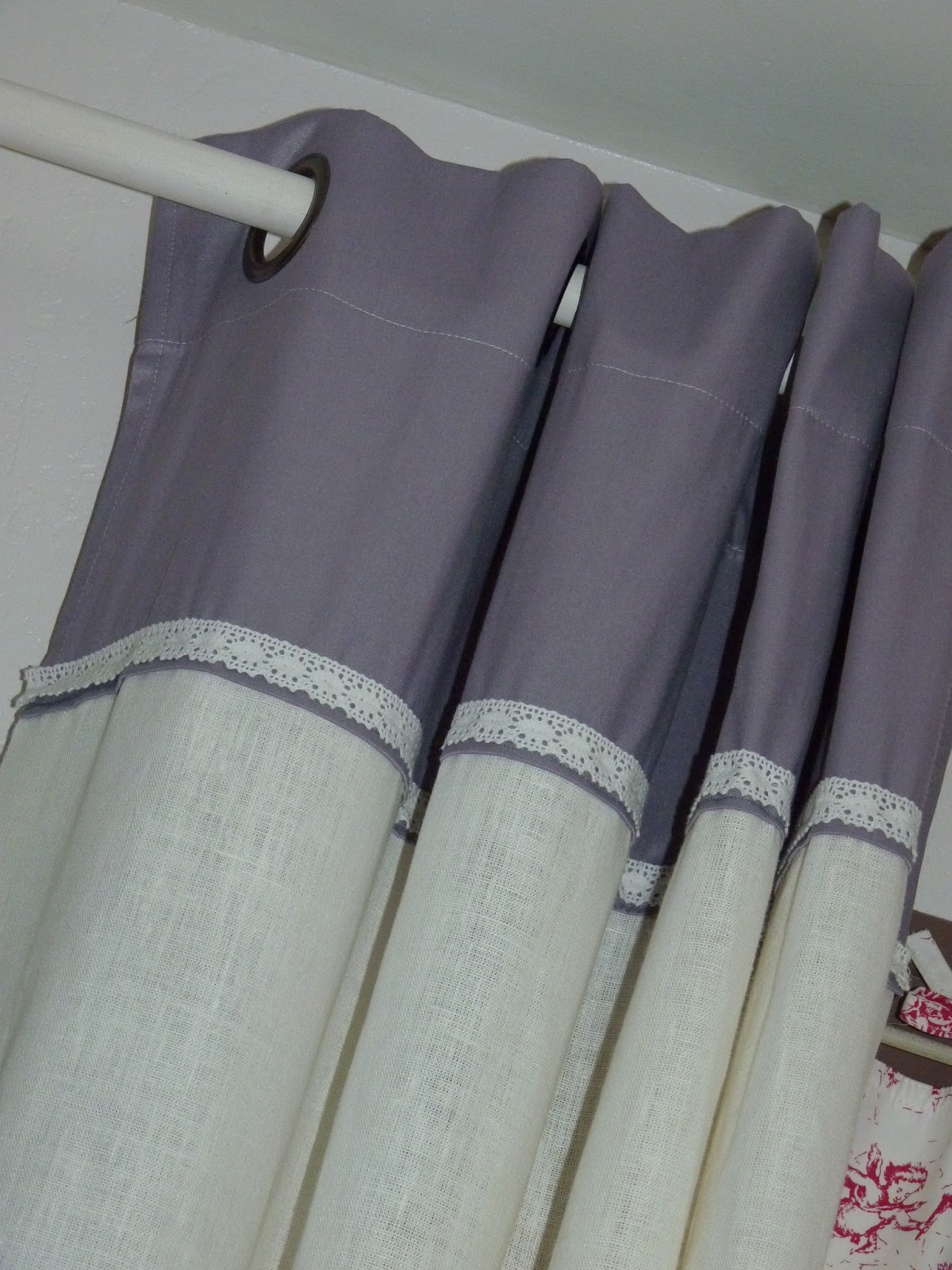 Mon blog: De beaux double-rideaux en lin