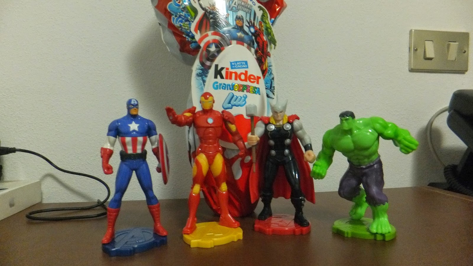 Giod Anima Mundi: Kinder Gransorpresa Super Eroi Marvel Avengers - come ...