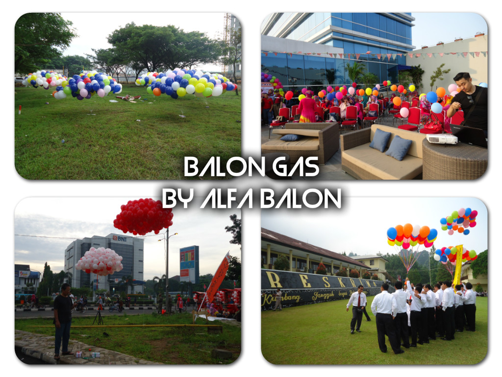 Pilihan Balon Gas Hidrogen dan Balon Gas Helium | WORKSHOP BALON