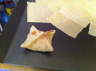 Yeah, I'd Bake That: Chocolate Filo Parcels