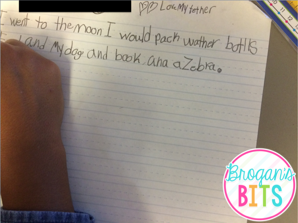 Interactive Moon Writing with FREEBIE! - Brogan's Bits