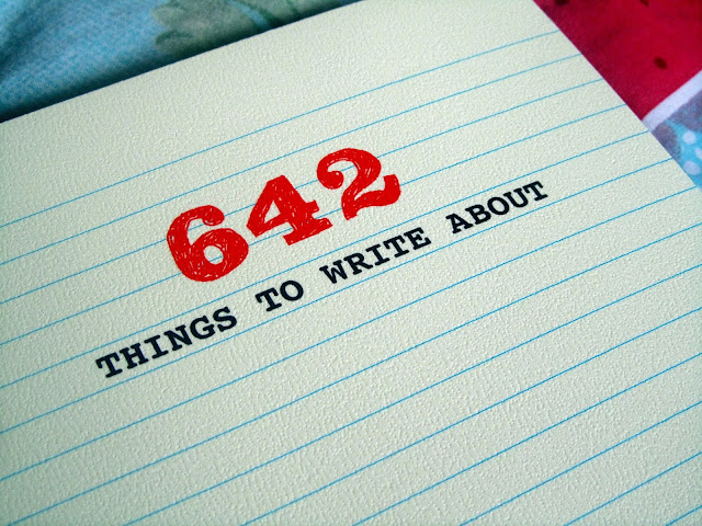 642 Things To Write About Book Review | Polka Spots and Freckle Dots
