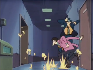 Aaron Long Cartoons - Blog: Pink Jacket Lupin 1