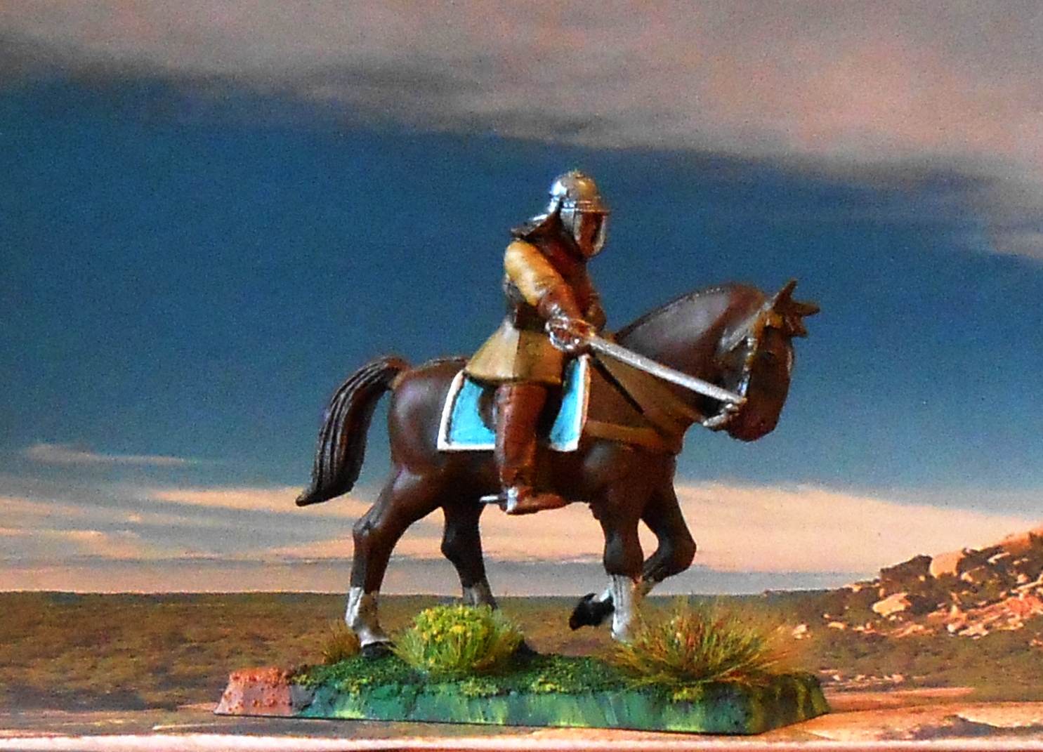 ANYTHING BUT A ONE!: Another ECW Cavalryman. 28mm)