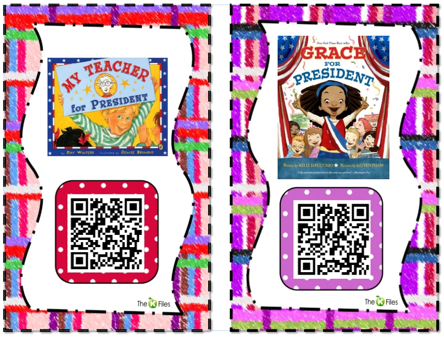 The K Files: February Listening Center with QR Codes